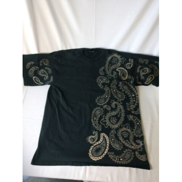 LG | Shirts | Deluxe By Lg Mens Xl Paisley Pattern Cotton T Shirt ...